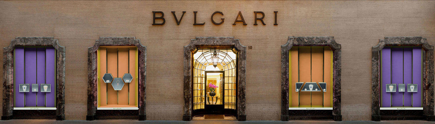 Bulgari Institutional Window Display - Federica Pellazza